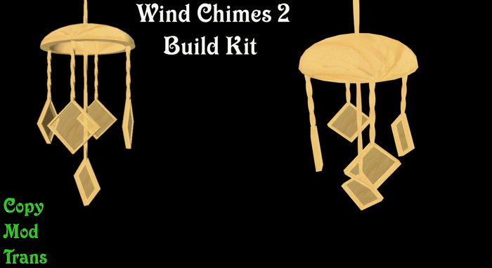 Second Life Marketplace - Wind Chimes 2 Build kit